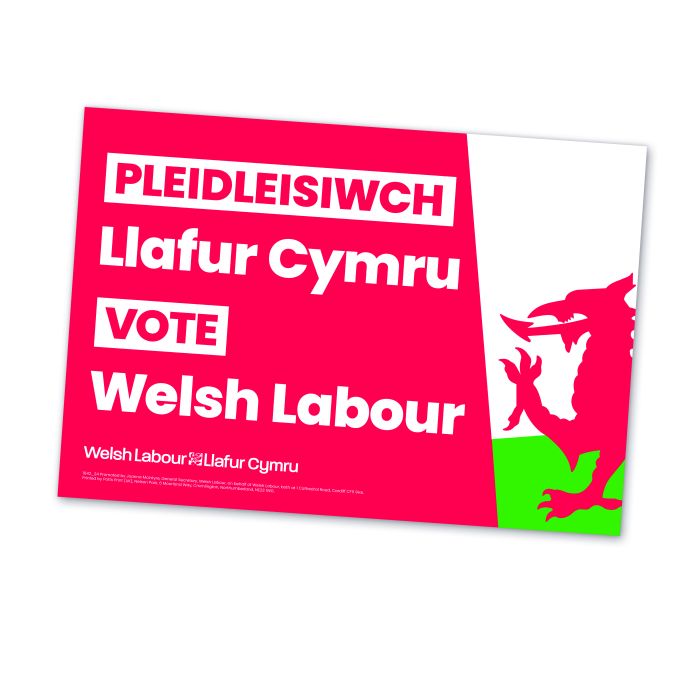 Welsh A3 Poster | Labour Shop