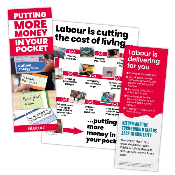 Leaflets | Labour Shop