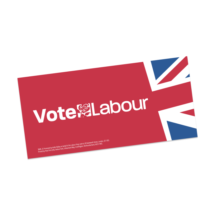Labour Window Stickers | Labour Shop